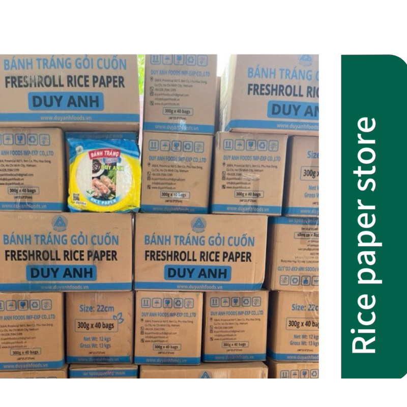 Halal food 1 box(40pkt)vietnamse rice paper 22cm (300g 1 pkt 37 pcs ...