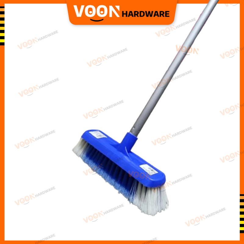 VOON Nylon Brush Broom with Handle Set Lorry Truck Brush Floor Brush ...