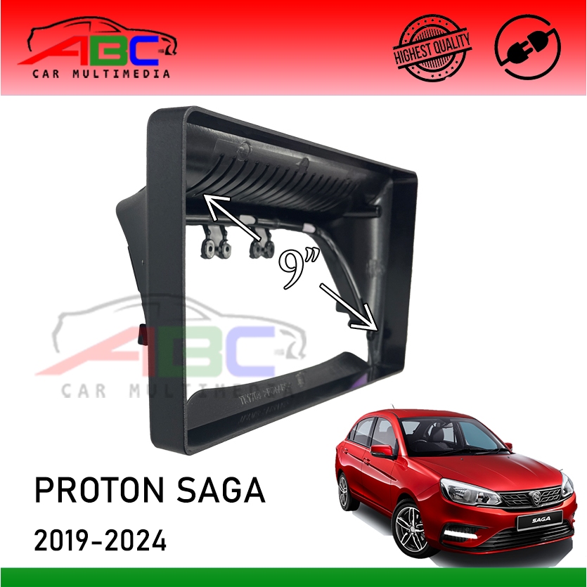 9INCH Android Player Casing For Proton SAGA 2022-2024 | Shopee Malaysia