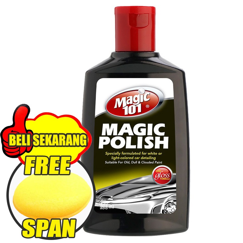 Magic 101 Magic Polish 150ml Free Sponge [while stock lasts] (Remove ...