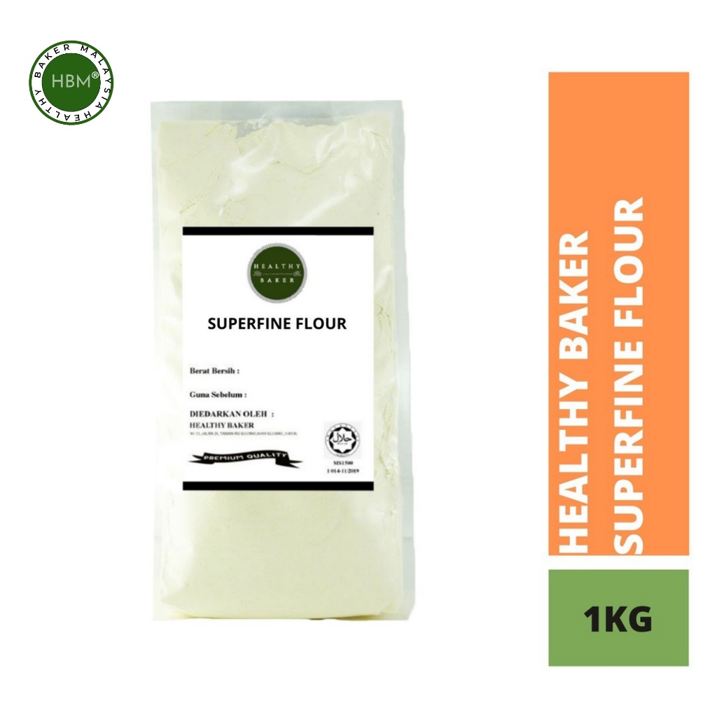 Superfine Flour halal 1kg / cake flour / halal / baking tepung ...