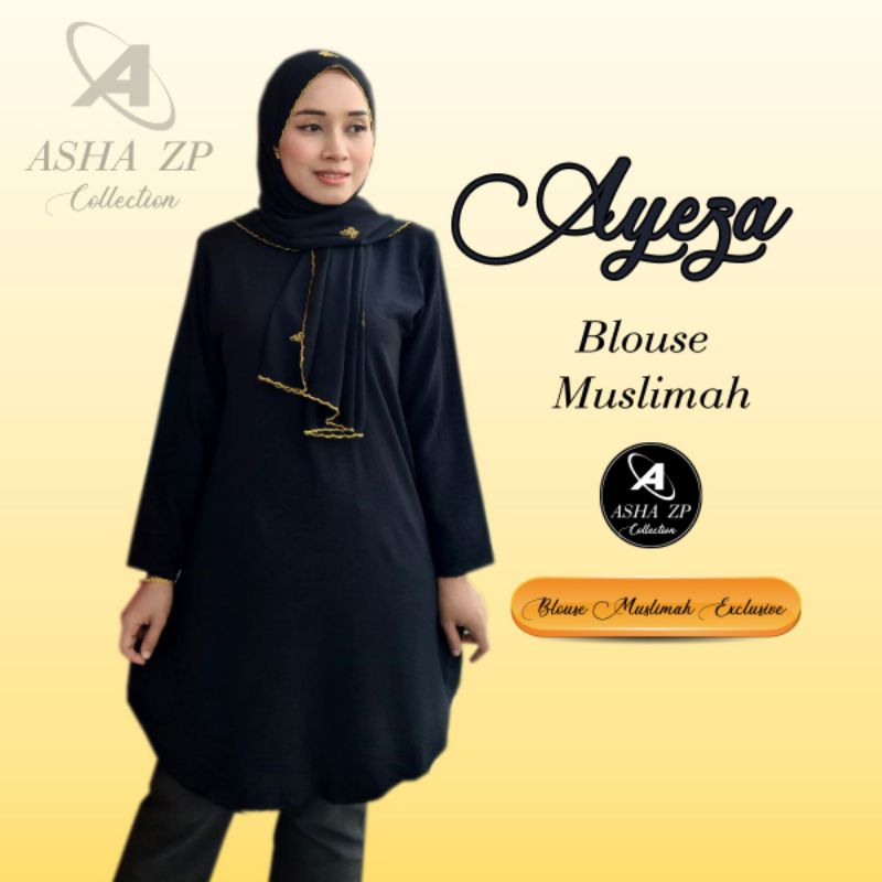 BLOUSE MUSLIMAh LABUH LUTUT KAIN CEY BAJU MUSLIMH blouse READY STOKE ...