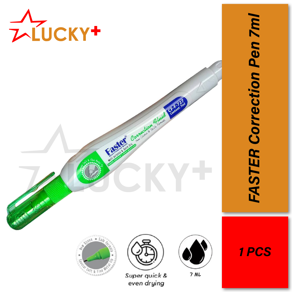 Faster Correction Pen 7ml (1'pcs) CFF727 / Liquid Paper / Student ...