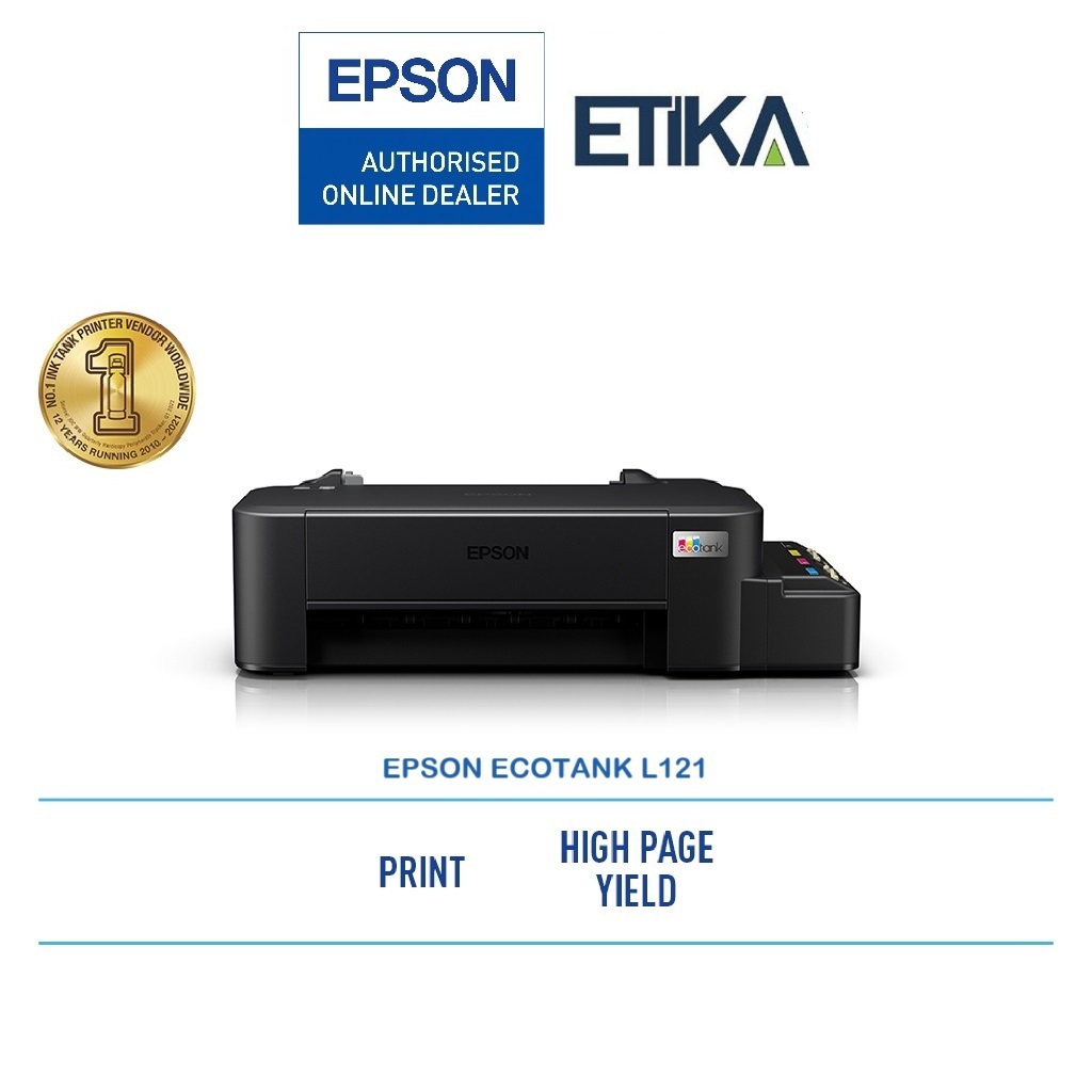 Epson EcoTank L121 A4 Ink Tank Printer | Fast Quality Printing Made ...