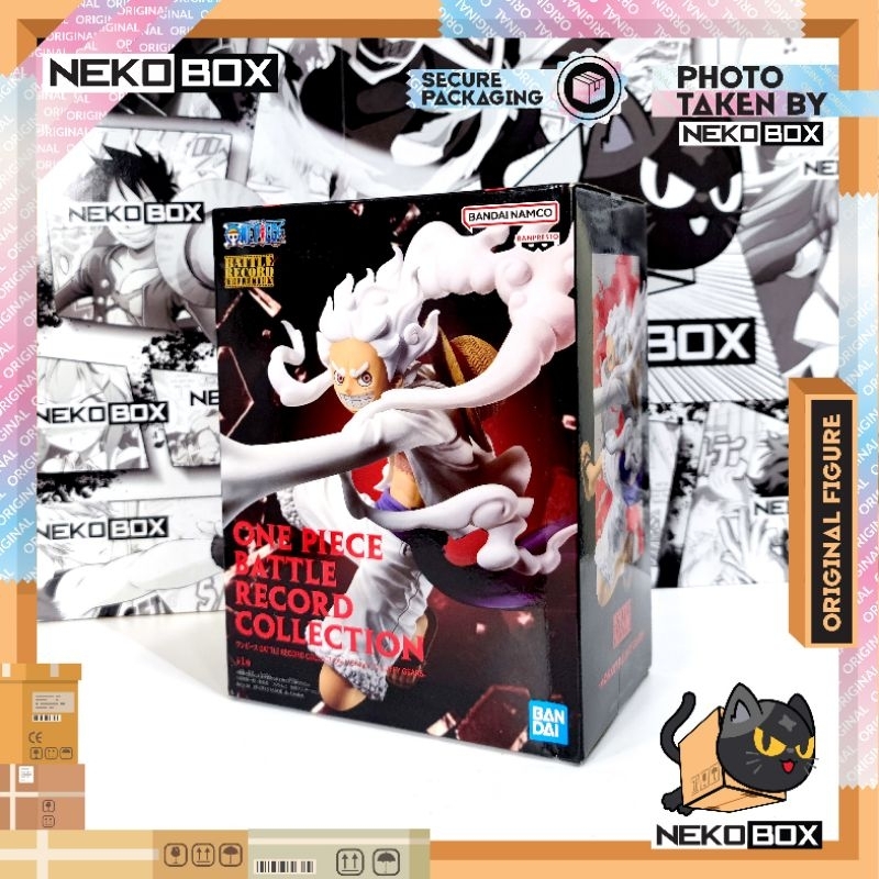 Original Figure Gold Stickers Banpresto One Piece BATTLE RECORD ...