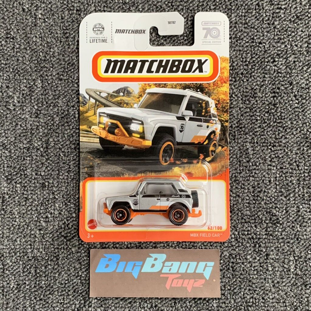 Matchbox MBX Field Car Silver #62 Basic Mainline 2023 Case V (In-Stock ...