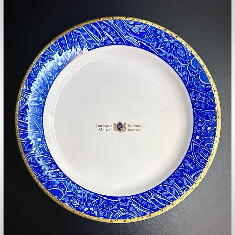 24cm Nostalgie Istanbul Orient Express Lunch Plate by Momoyama | Shopee ...