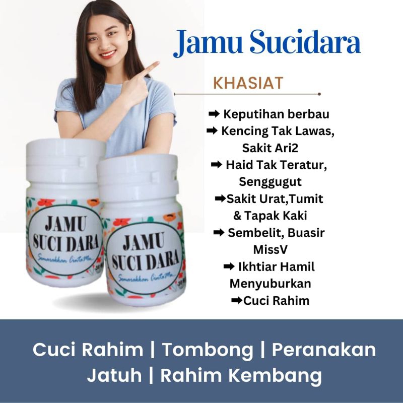 🔥💯 LANCAR PERIOD | CUCI RAHIM | HILANGKAN KEPUTIHAN | Peranakan Jatuh ...