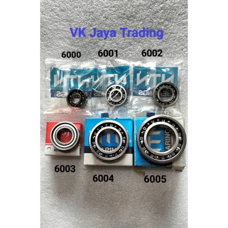 Original NTN Bearing 6000 6001 6002 6003 6004 6005 Engine Bearing Made ...