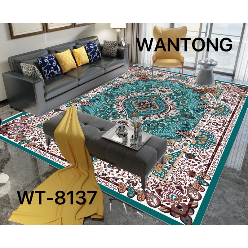 6XL(200x300cm)KARPET 3D VELVET 5D carpet besar ruang tamu/bilik/ruang ...