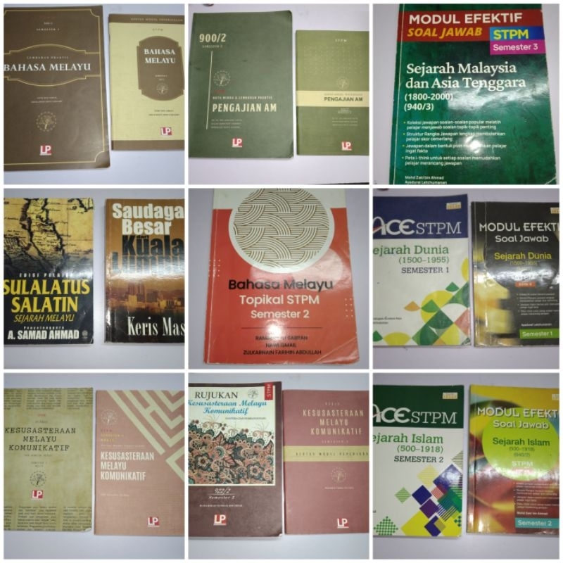 STPM FORM 6 TINGKATAN SEMESTER SEM 1 PENGGAL 2 3 BUKU TEKS RUJUKAN ...