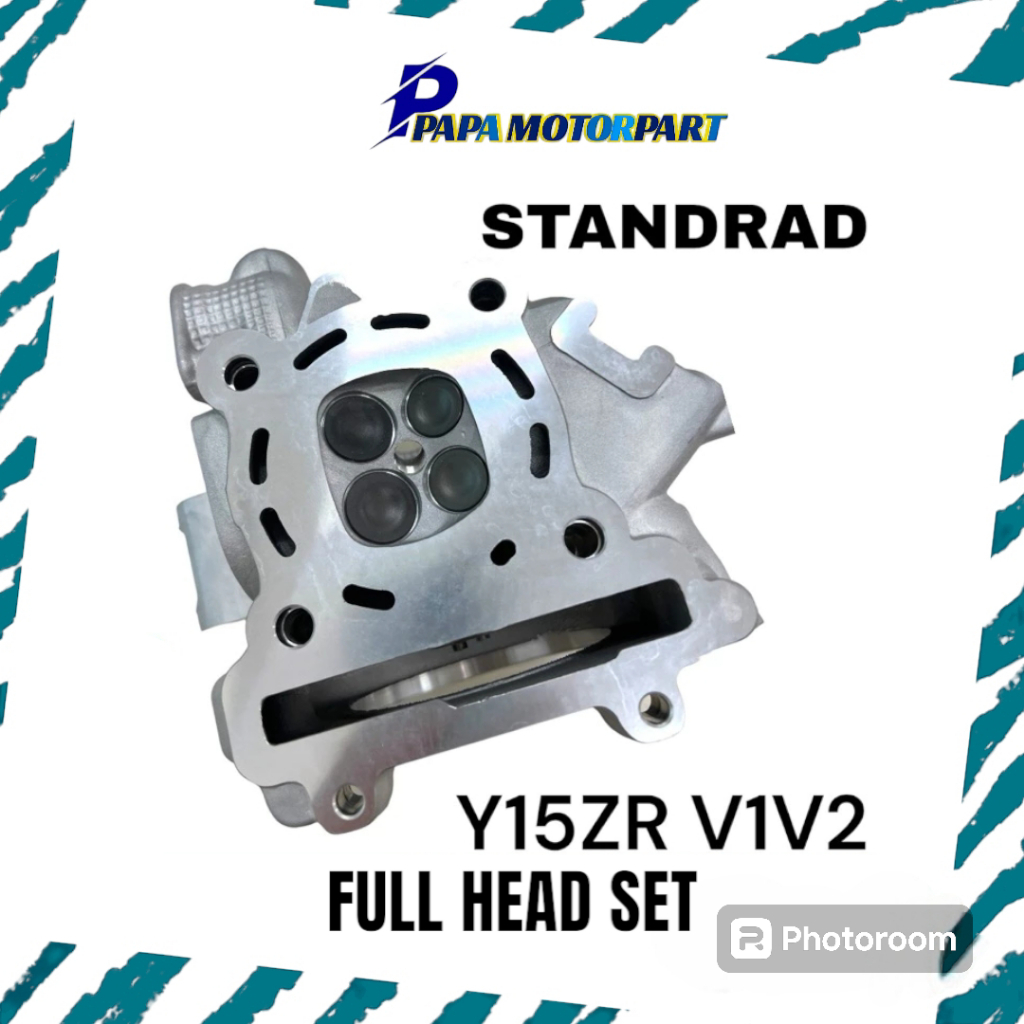 FULL SET Y15 Y15ZR V1 V2 STD CYLINDER HEAD SET STANDRAD HEAD COMPLETE ...