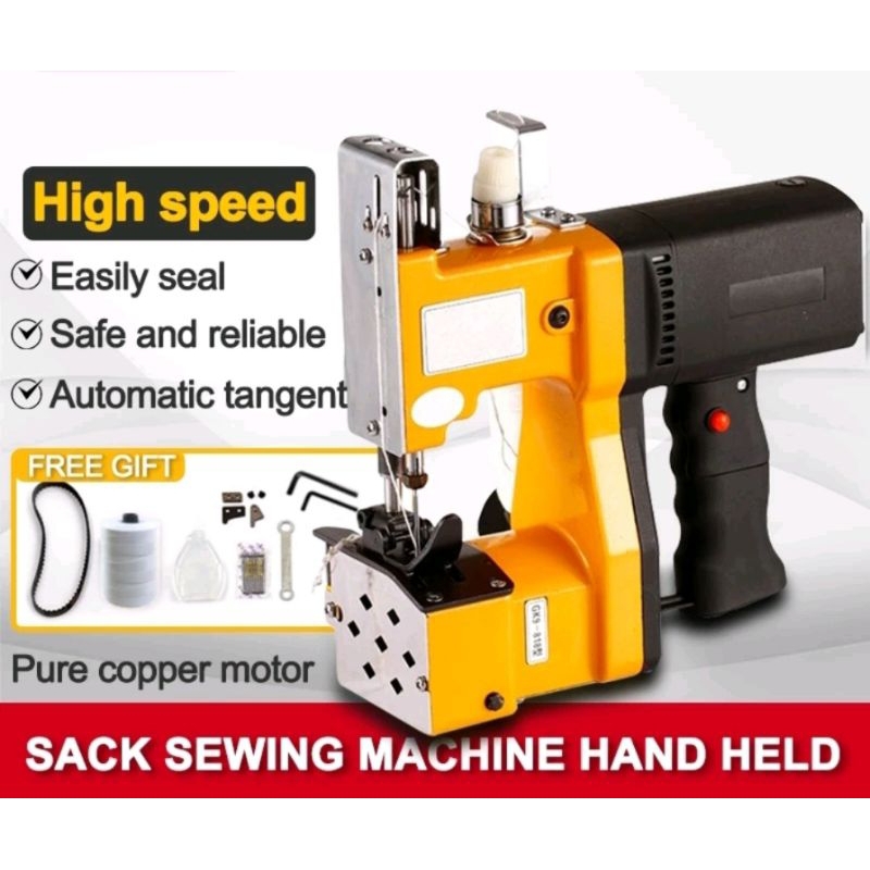 Industrial Sewing Machine Handheld Mesin Jahit Industri Thread Portable ...