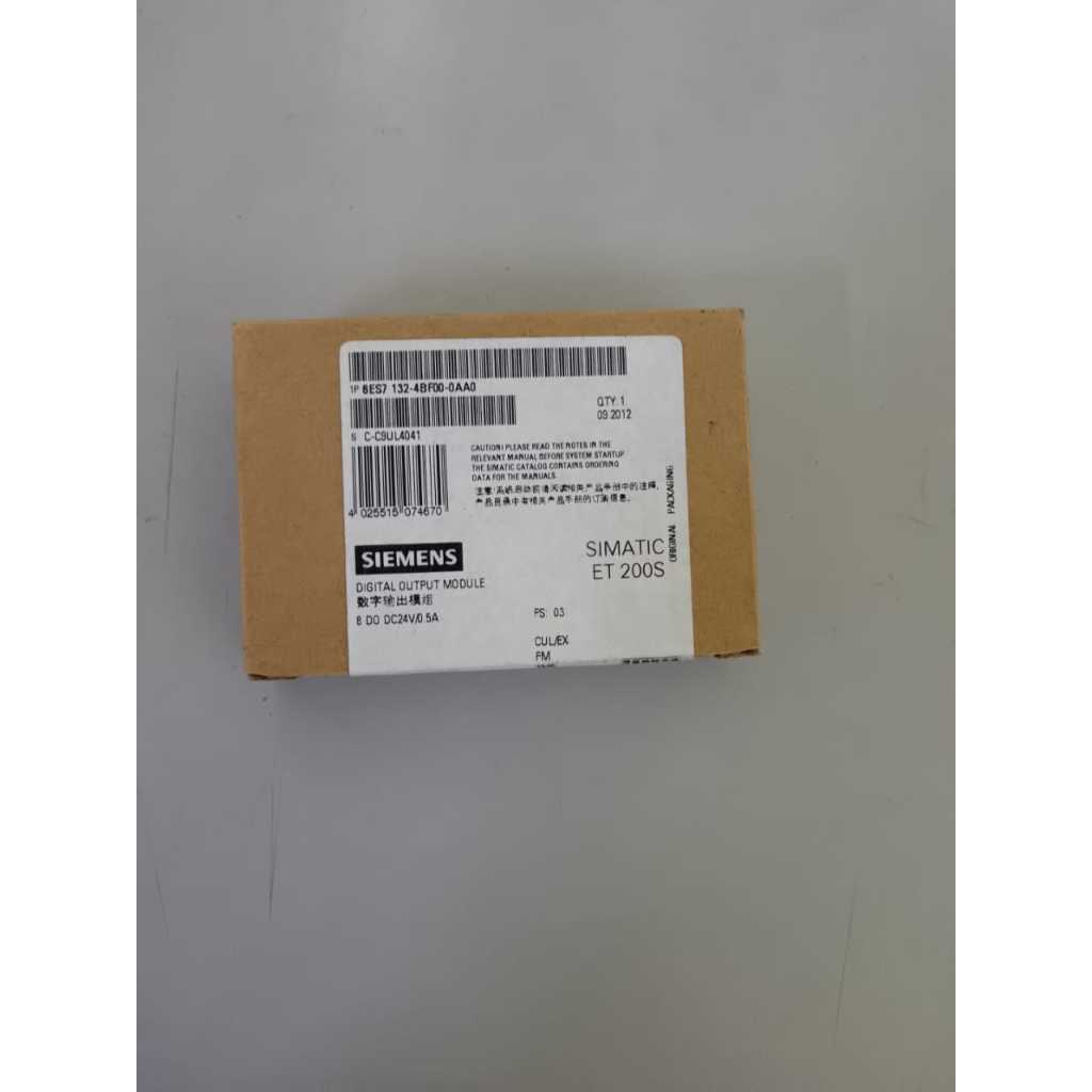 SIEMENS PLC DIGITAL INPUT MODULE 8 D0/DC24V (6ES7-132-4BF00-0AA0 ... SIEMENS PLC DIGITAL INPUT MODULE 8 D0/DC24V (6ES7-132-4BF00-0AA0 ...