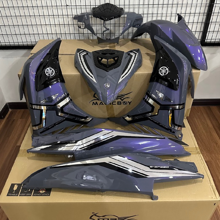MAGIC BOY RACING BODY COVER SET DESIGN STICKER TANAM COVERSET LC LC135 ...