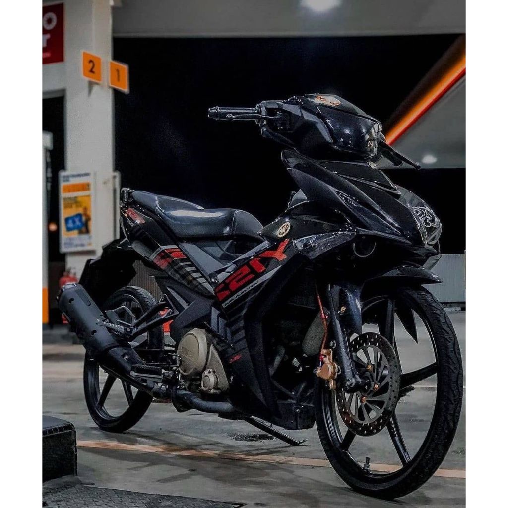 Y15 V1 V2 COVER SET HITAM BATMAN PURBA PROMOSI HLD SIAP TAMPAL STICKER ...