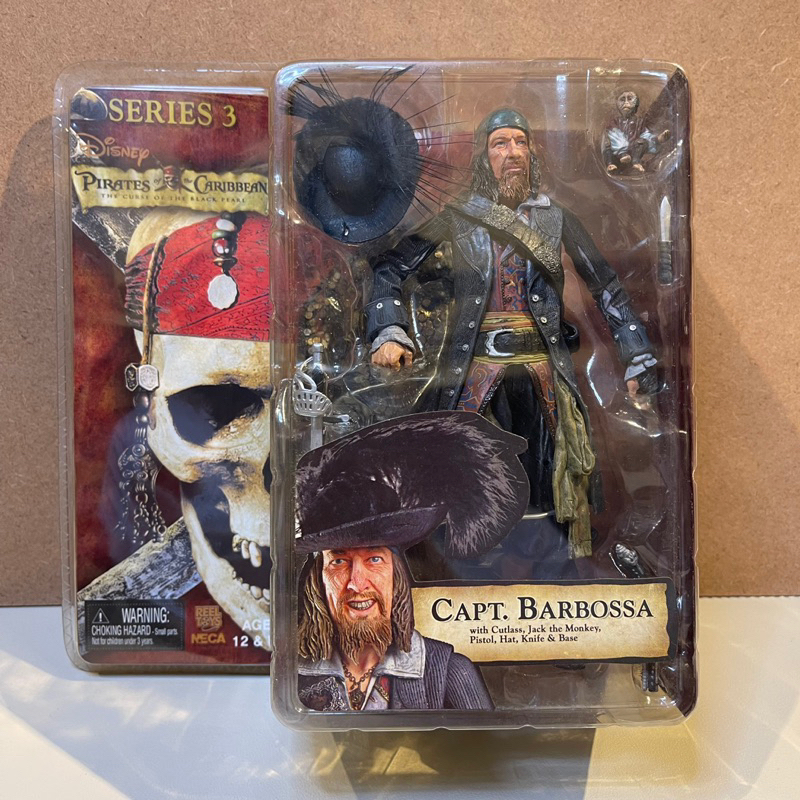 Neca Pirates of the Caribbean Series 3 Capt. Barbossa | Shopee Malaysia