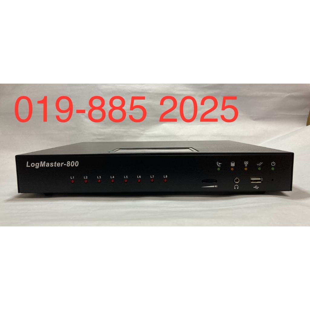 LogMaster800 RadioTokie Voice Logger/Recorder (8ch/210GB) | Shopee Malaysia