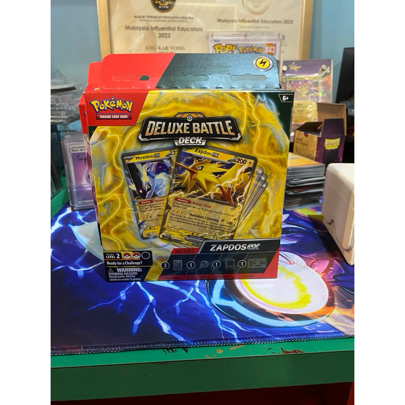 Pokémon TCG: Deluxe Battle Deck - Zapdos EX | Shopee Malaysia