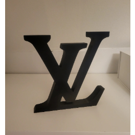 Louis Vuitton (LV) 3D Logo Desk Decoration | Shopee Malaysia