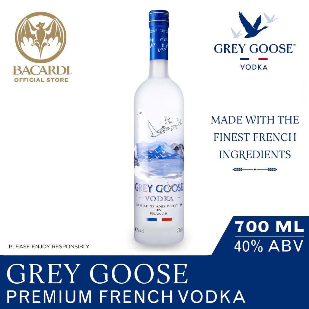 Grey Goose Vodka 40% ABV (75cl/750ml) | Shopee Malaysia
