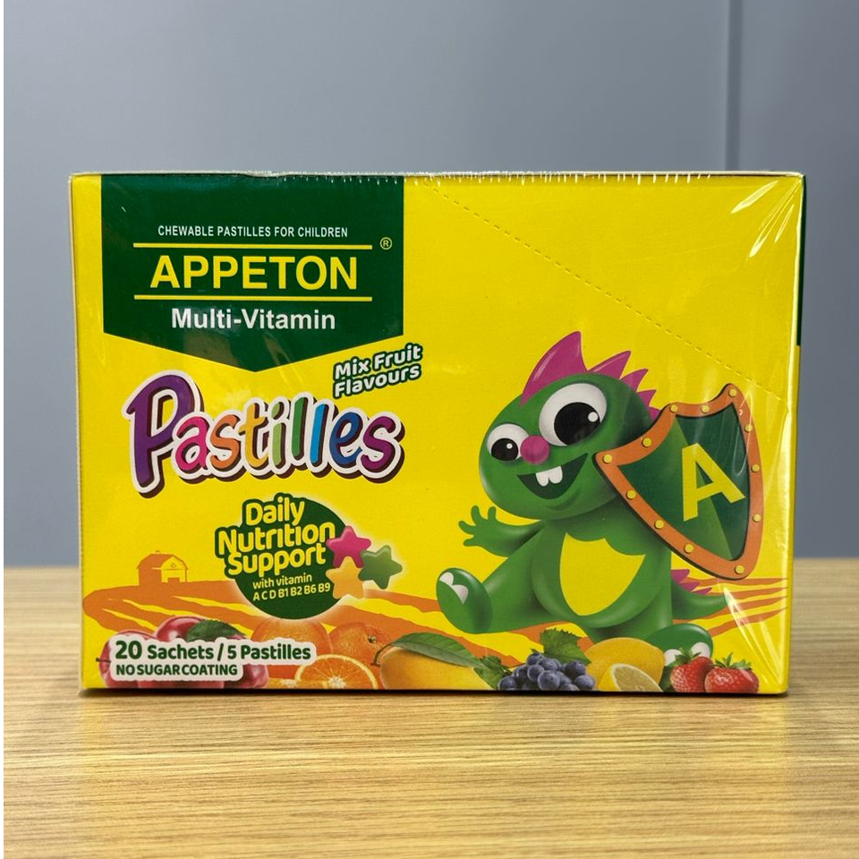 APPETON MULTIVITAMIN PASTILLES 20'SACHET X5 G | Shopee Malaysia