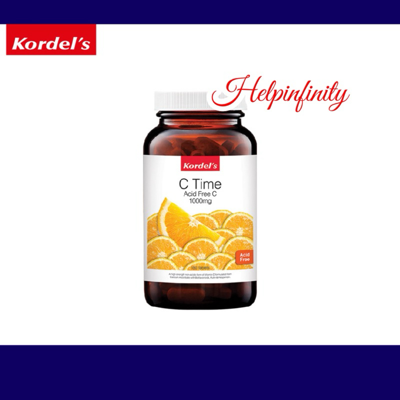 Kordel’s C-Time 1000mg Tabs 30s Immune Booster Skin Collagen ...
