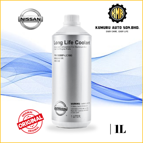 Original Nissan Super Long Life Coolant 1L Blue Radiator Coolant Almera ...