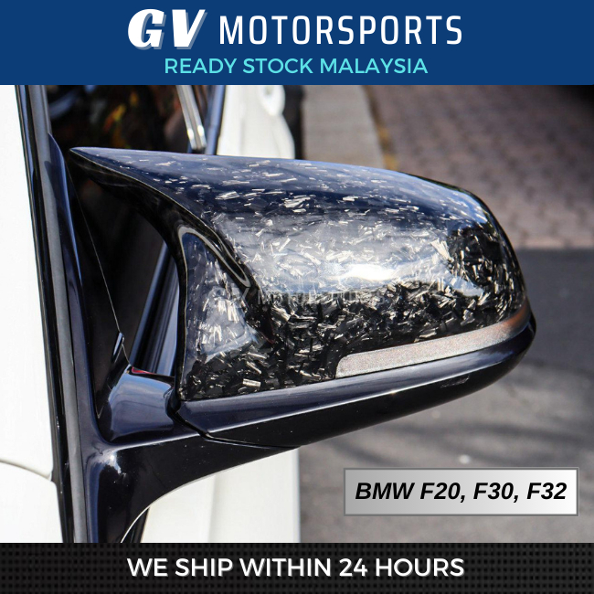 READY STOCK BMW F20 F30 F32 3 Side Mirror Cover 3 Series 4 Series Rear ...