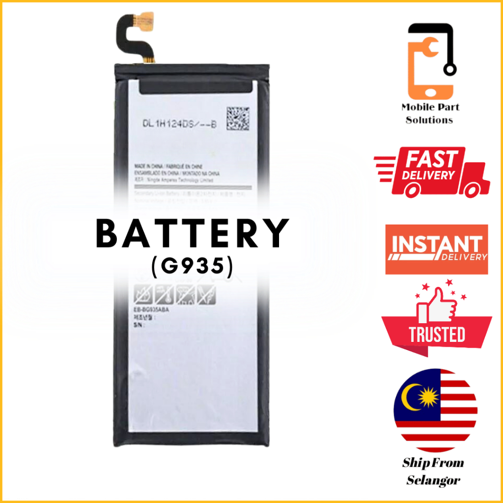 [MPS]FOR SAM S7 EDGE Battery(G935)(3600mAh)Bateri Replacement | Shopee ...
