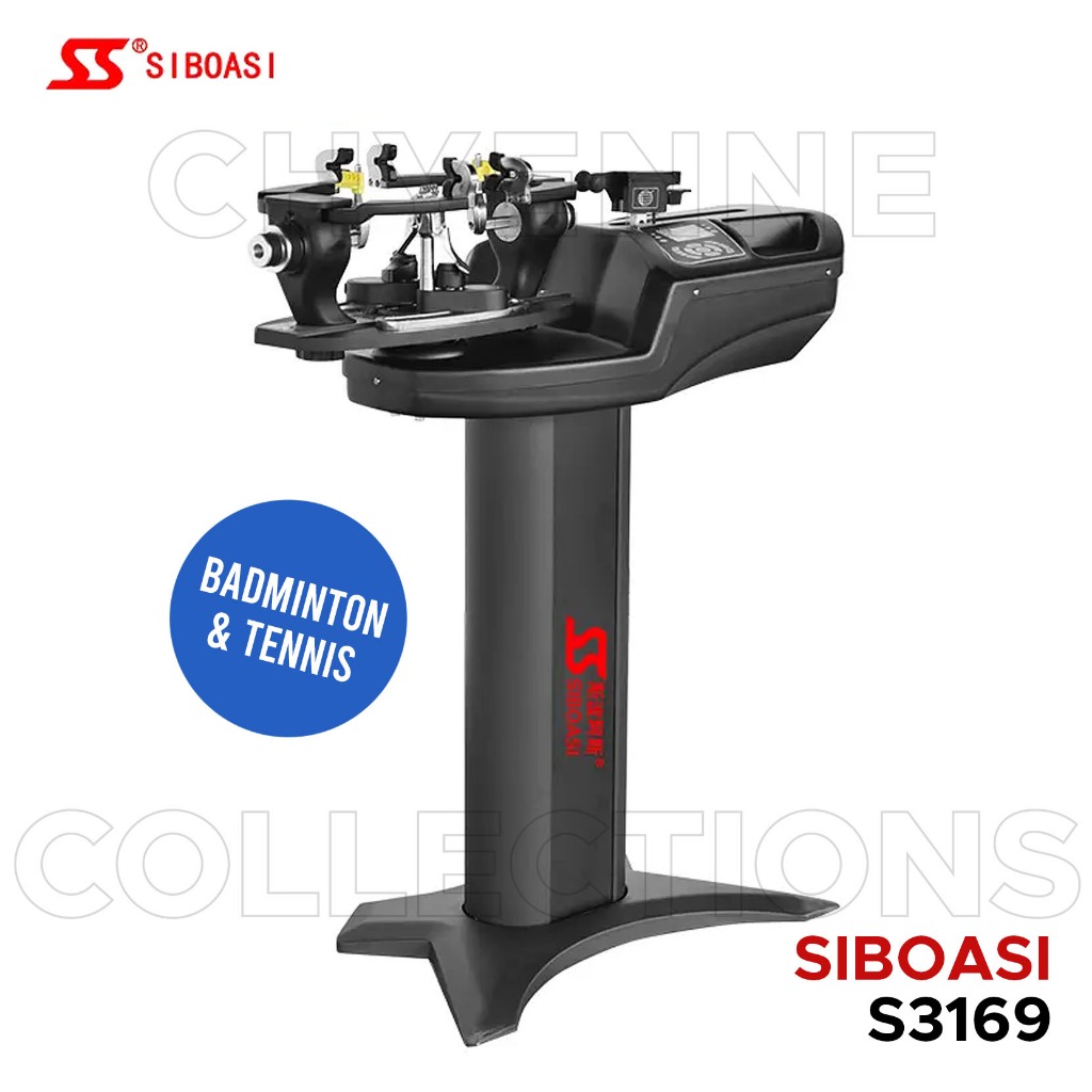 SIBOASI Badminton Tennis String Machine (Preorder) S3169 S2169 | Shopee Malaysia