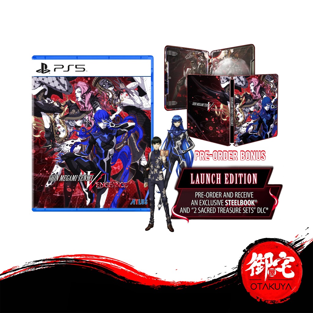 【5.5 SALE】PS5 / PS4 Shin Megami Tensei V Vengeance 真女神转世V: 复仇 (English / Chinese Version 中英文版 ...