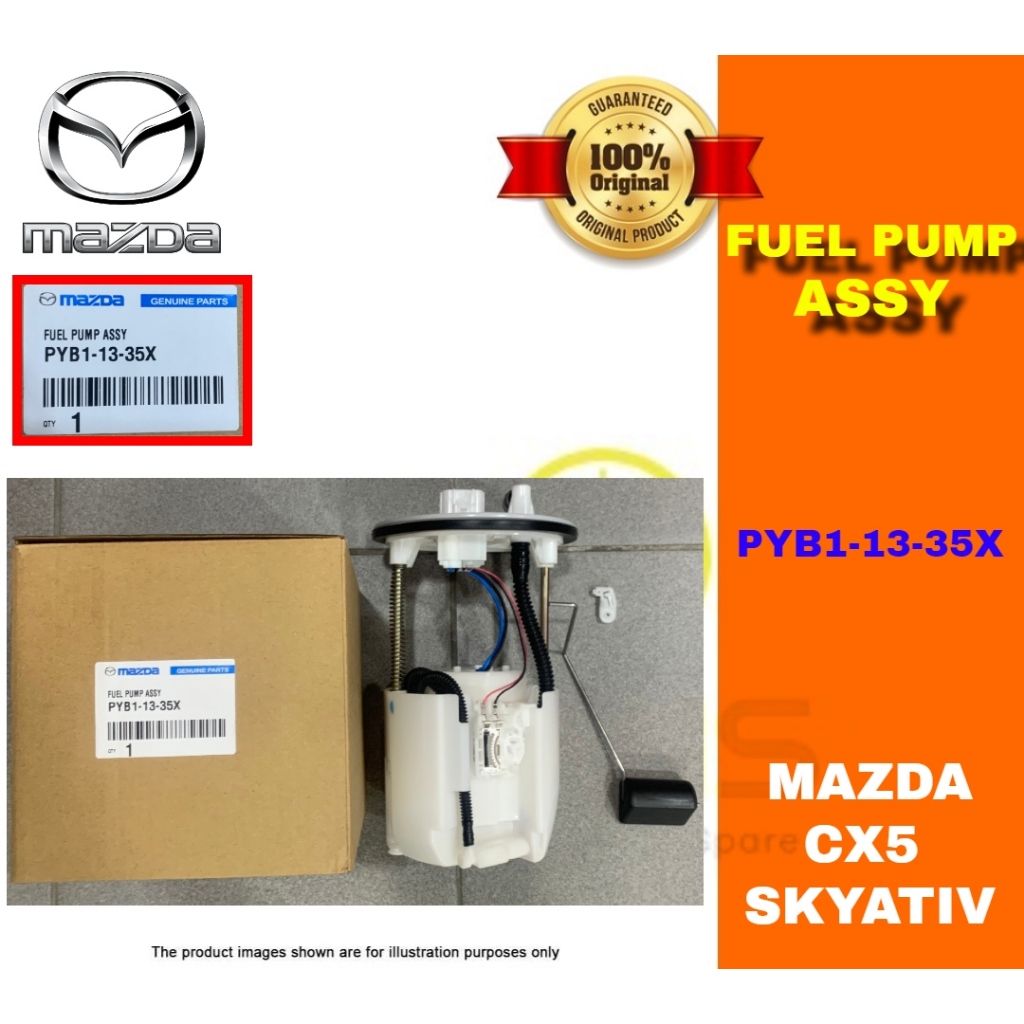 (100% ORIGINAL ) Mazda CX5 2017 (SKYACTIV) KB Fuel Pump Assy PYB1 13 ...
