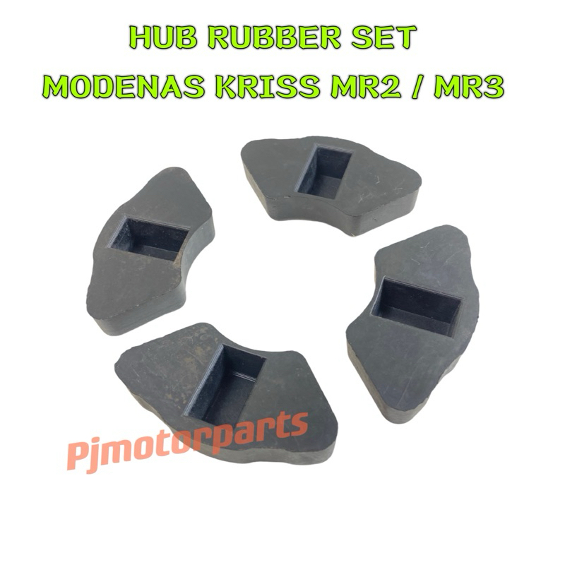MODENAS KRISS MR2 / MR3 / EURO 3 ( 4 PCS / 1 SET ) HUB RUBBER GETAH SPROCKET SPOKET RUMAH RIM ...