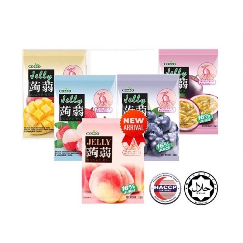 [EXP:JUN2024] COZZO JUSHIDA KONNYAKU JELLY - LYCHEE 160G-16% Juice/ extra 25% Juice | Shopee ...