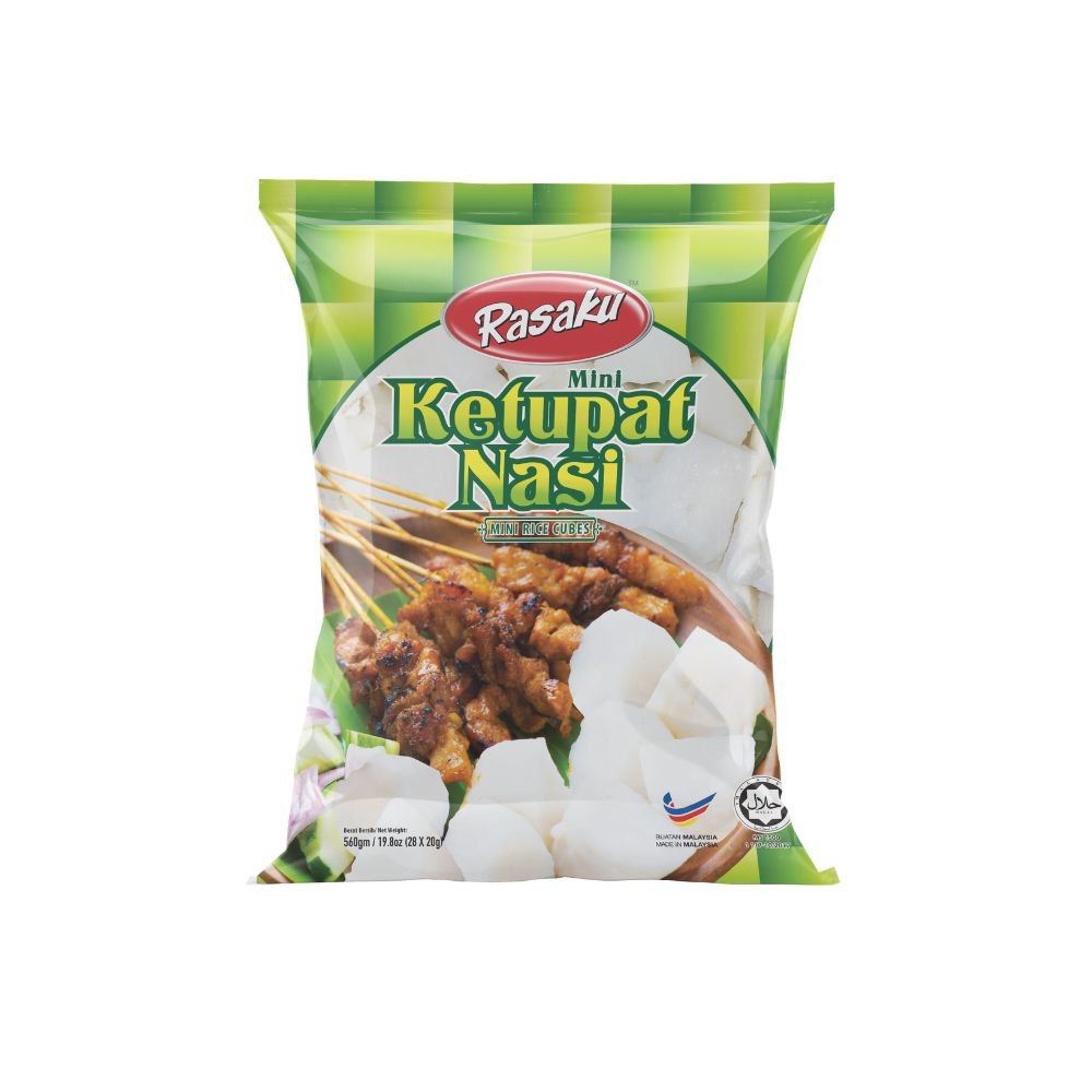 Rasaku Ketupat Mini 28sachet x 20gram | Nasi Impit Rasaku | Shopee Malaysia