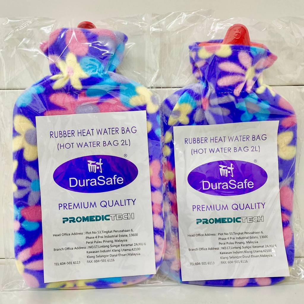 DuraSafe Rubber Heat Water Bag (HOT WATER BAG 2L) | Shopee Malaysia