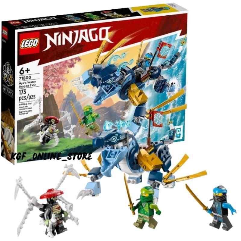 [Ready Stock] Lego Ninjago 71800 Nya's Water Dragon EVO | Shopee Malaysia