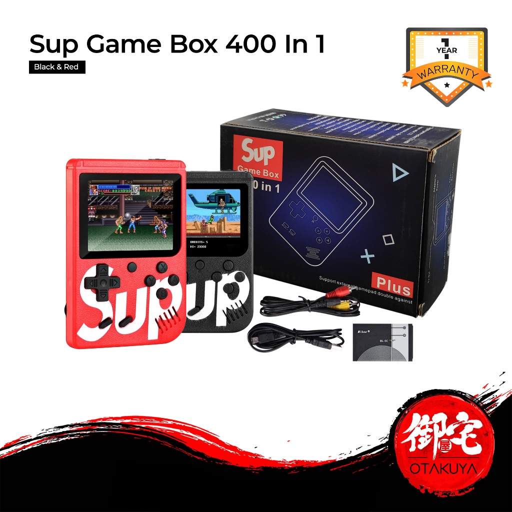 SUP Game Box 400 Games Build-In Gameboy Mario Pac Man Tetris Retro ...