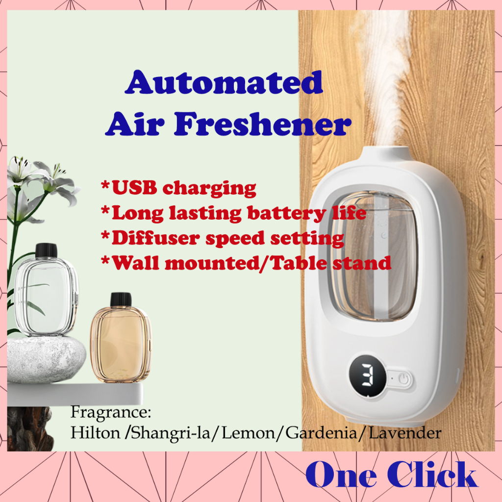 Aromatherapy Automatic Toilet Fragrance Diffuser Air Freshener Spray ...