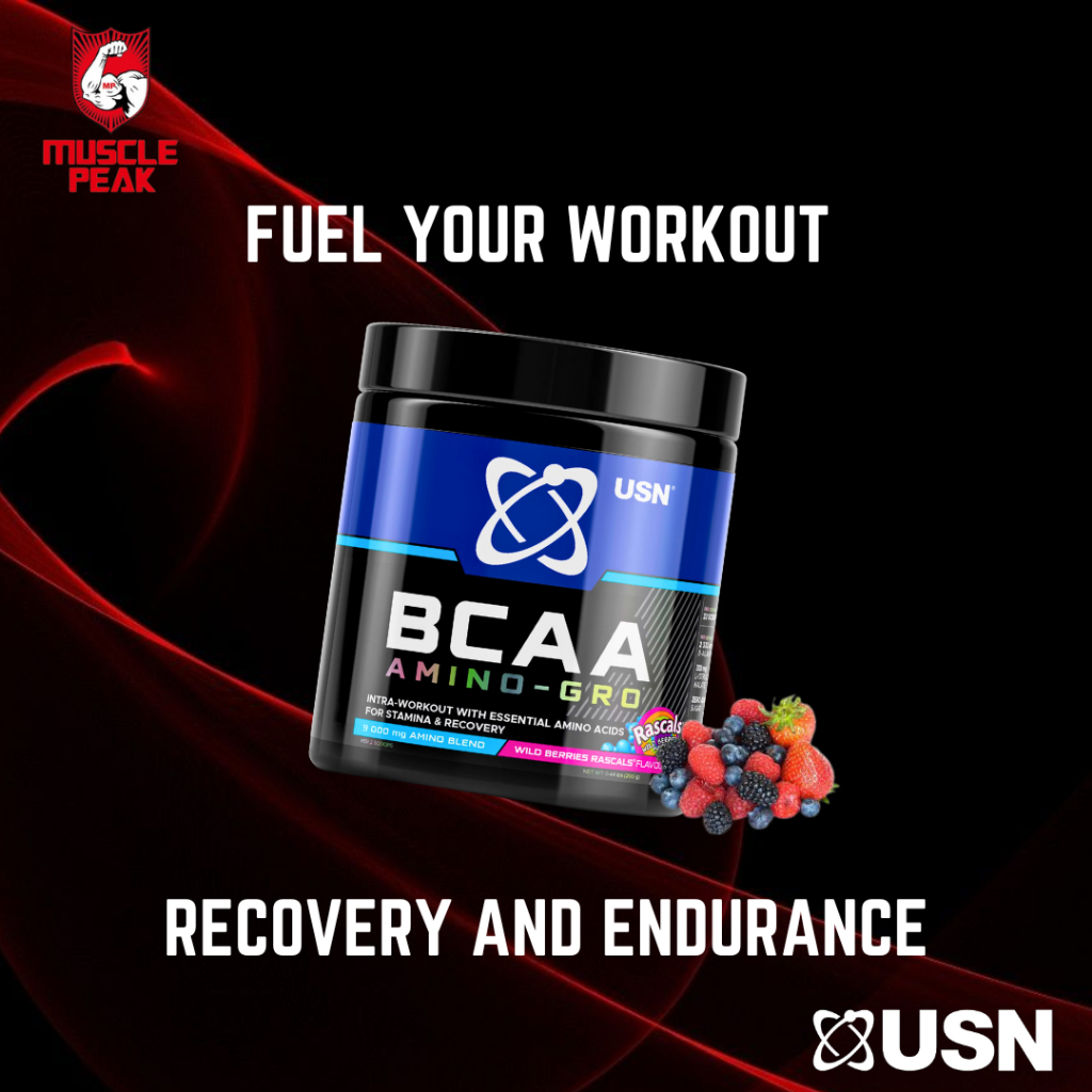 USN BCAA Amino Gro Intra-Workout Anabolic Muscle Sports Drink | Shopee ...