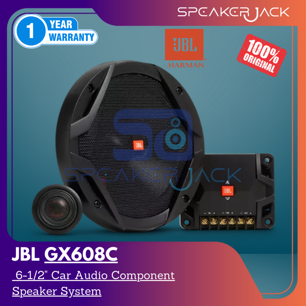 JBL GX608C GX Series 6-1/2" component speaker system | Shopee Malaysia