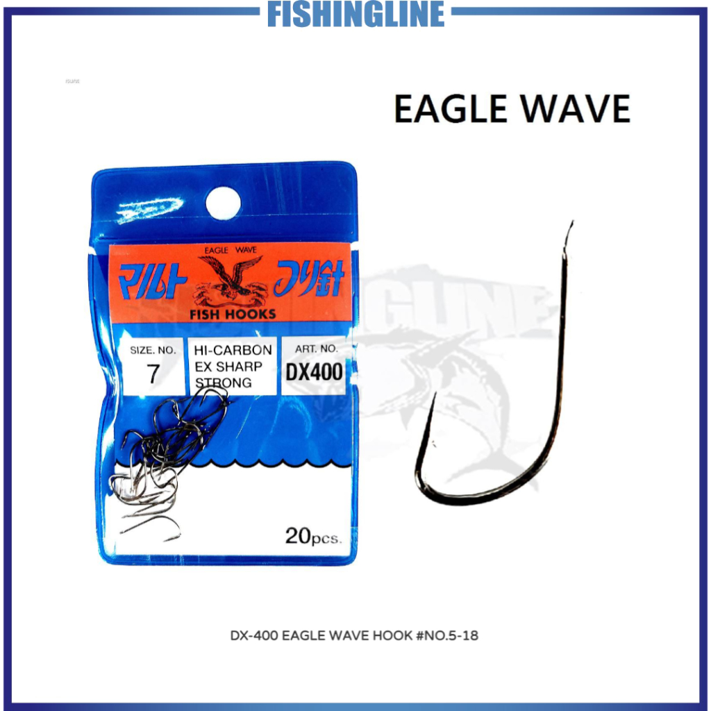 DX-400 EAGLE WAVE HOOK #NO.5-18 | Shopee Malaysia