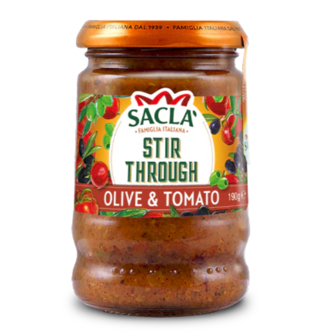 Sacla Olive & Tomato pasta sauce 190g | Shopee Malaysia