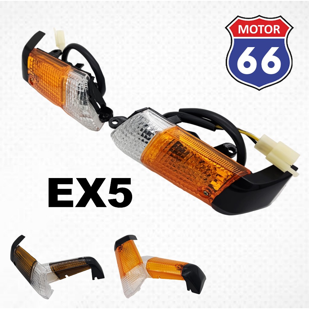 EX5 Signal Lamp (Front). 1 Pair / Set / Lens Cover. EX 5 Lampu Signal ...