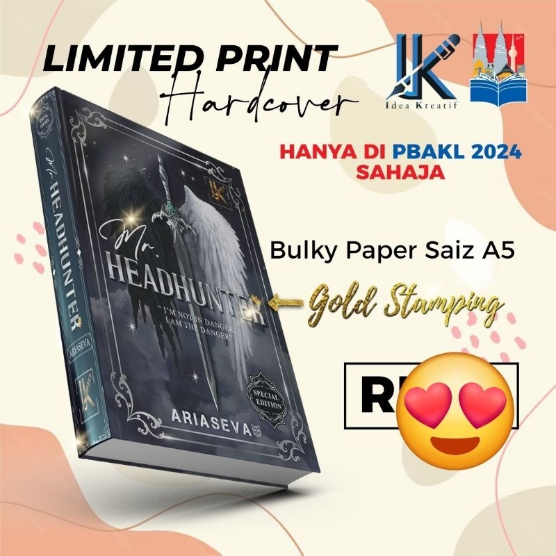🔥🔥NO COD🔥🔥 💥PBAKL💥 SPECIAL EDITION HARDCOVER MR HEAD HUNTER - ARIASEVA ...