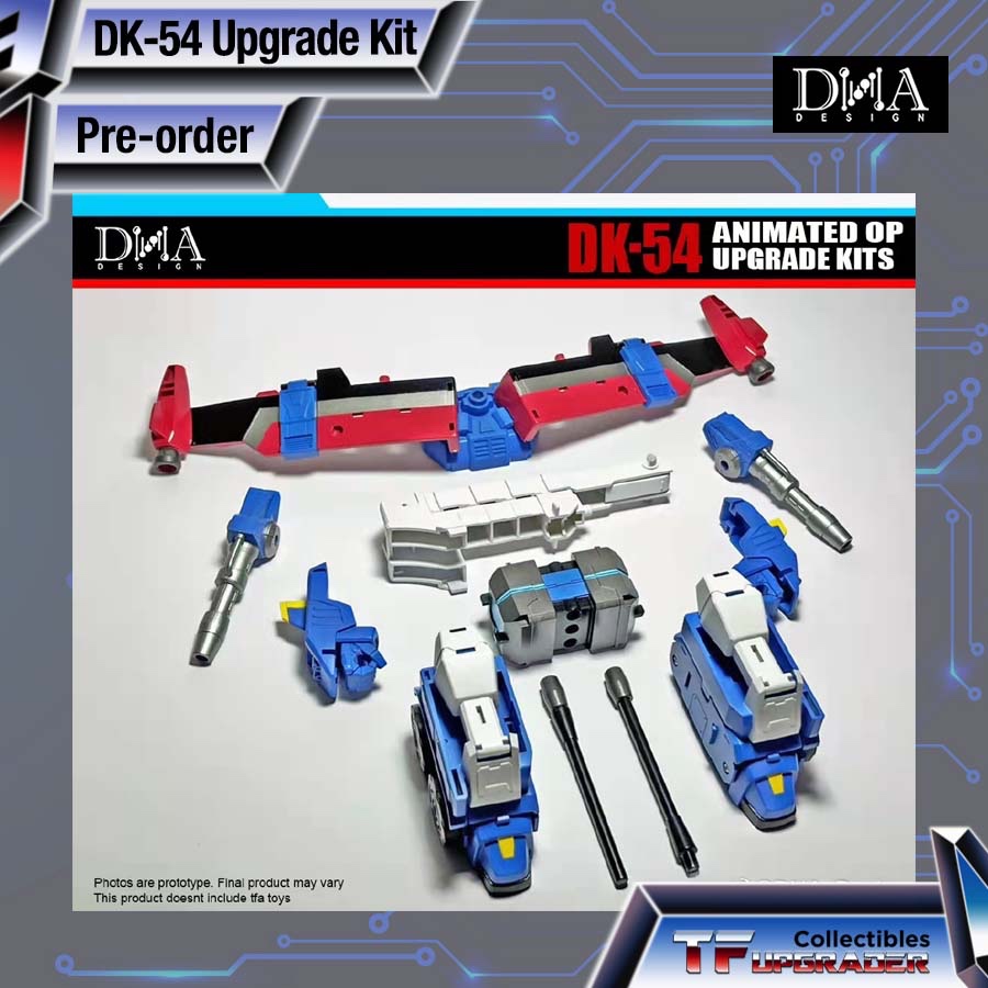[Back-to-Back Order] DNA Design DK-54 Upgrade Kit for Animated Universe ...