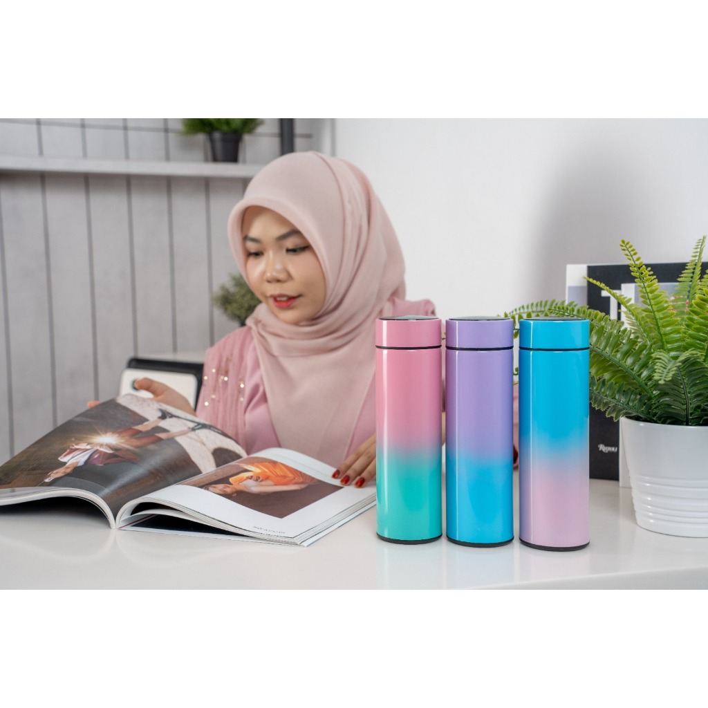 ANGEL Smart LED temperature display Vacuum Flask Thermos Keep Warm and ...