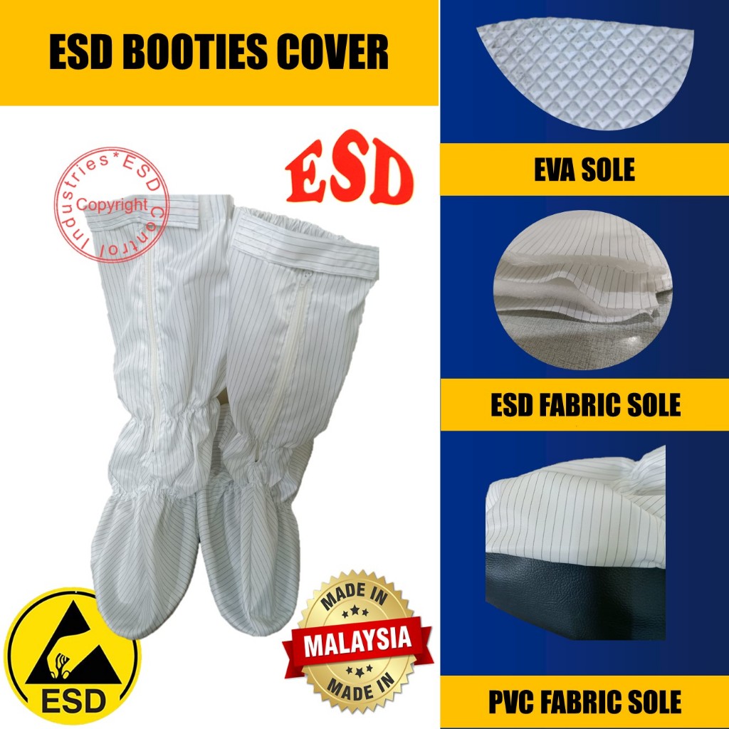 ESD CLEANROOM BOOTIES COVER | Shopee Malaysia