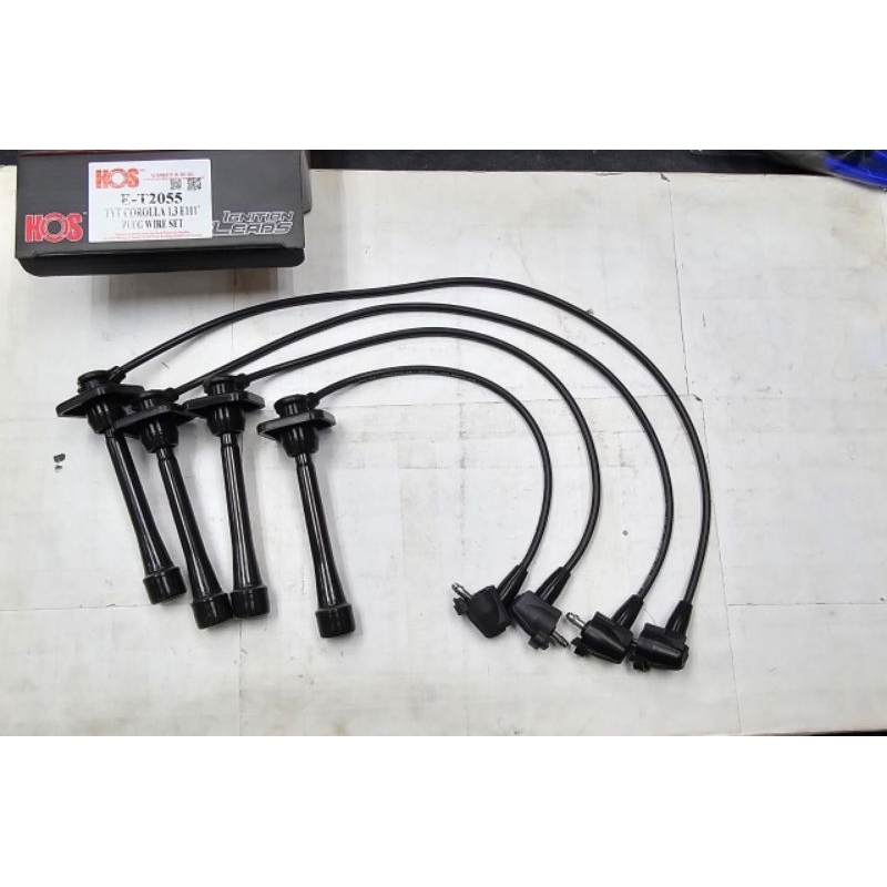 TOYOTA COROLLA 1.3CC EE111 PLUG CABLE SET (NEW) | Shopee Malaysia
